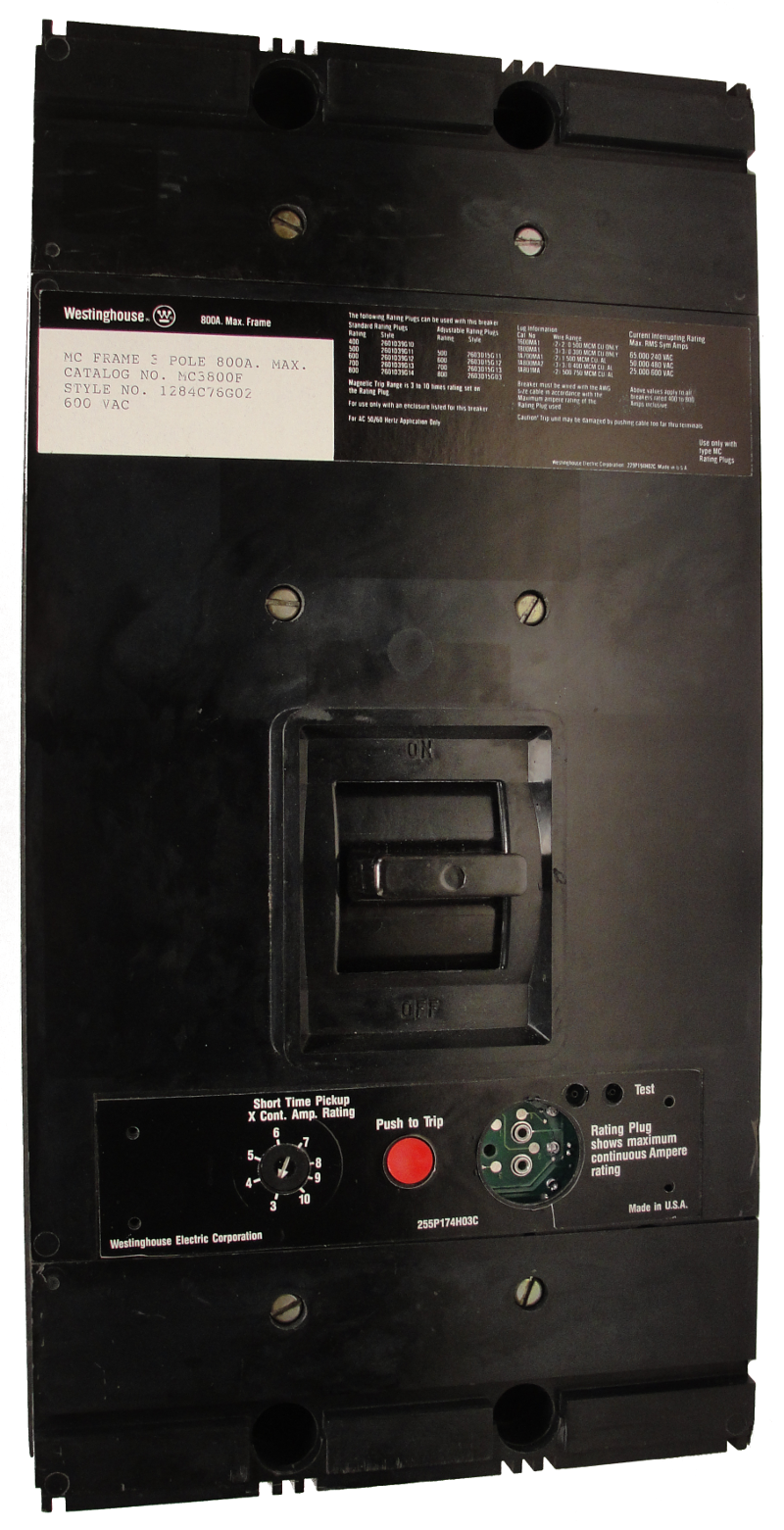 MC3500 Westinghouse / Cutler Hammer Circuit Breaker — Breaker Hunters, Inc.